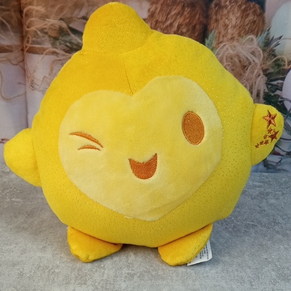 Disney | Toys | Disney Wish Star Yellow Plush Toy | Poshmark